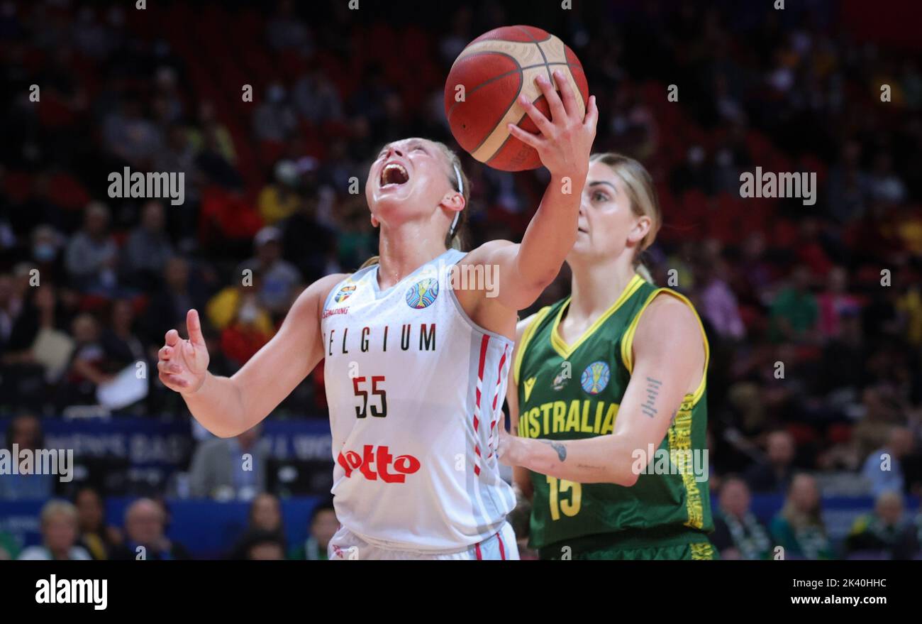 Sydney, Australia. 29th Sep, 2022. Belgium's Julie Allemand and ...