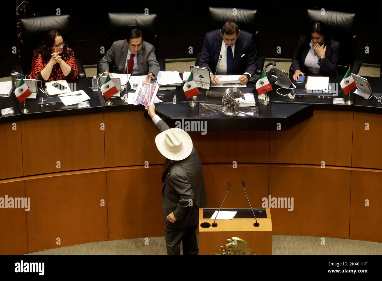 Secretary of finance and public credit of mexico hi-res stock ...