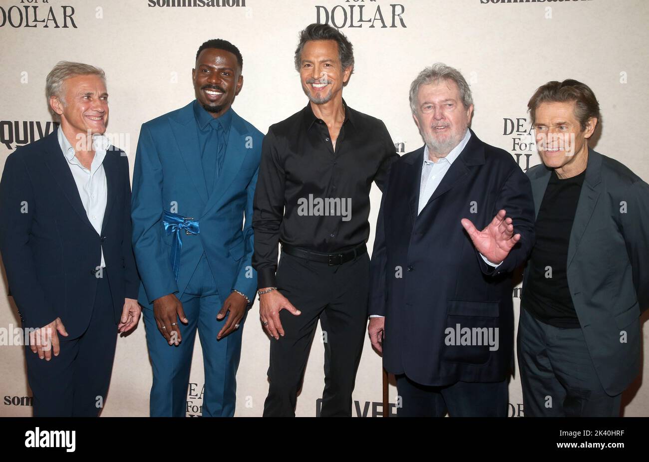 Los Angeles, Ca. 28th Sep, 2022. Christoph Waltz, Warren S.L. Burke ...