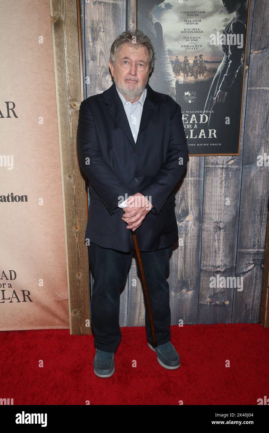 Los Angeles, Ca. 28th Sep, 2022. Walter Hill at the US Premiere of Dead ...