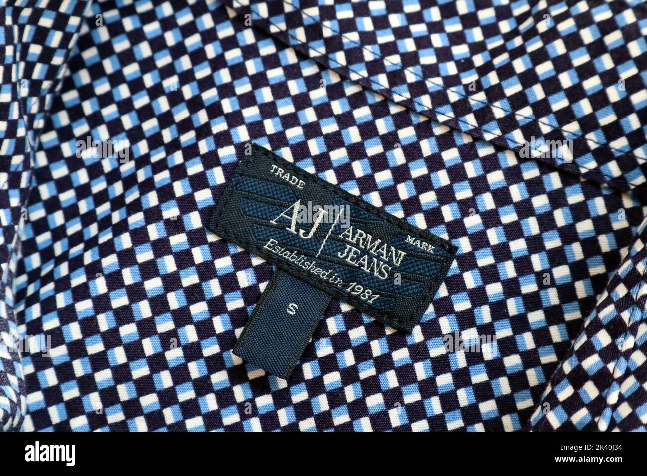 Emporio armani logo hi-res stock photography and images - Alamy