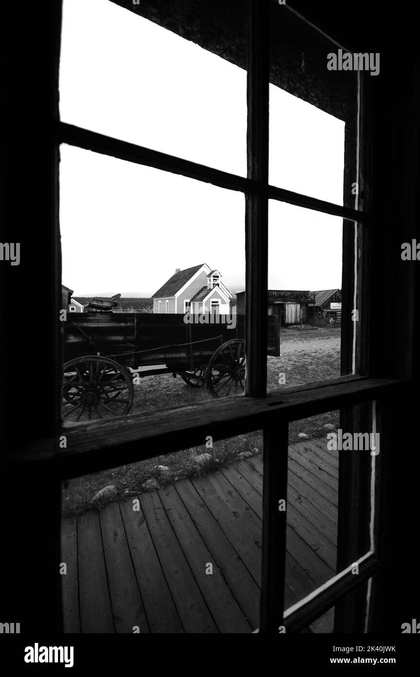 Old stock house building Black and White Stock Photos & Images - Alamy