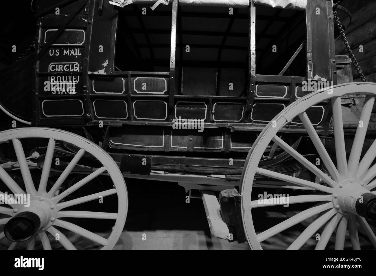 Prairie wagon Black and White Stock Photos & Images - Alamy