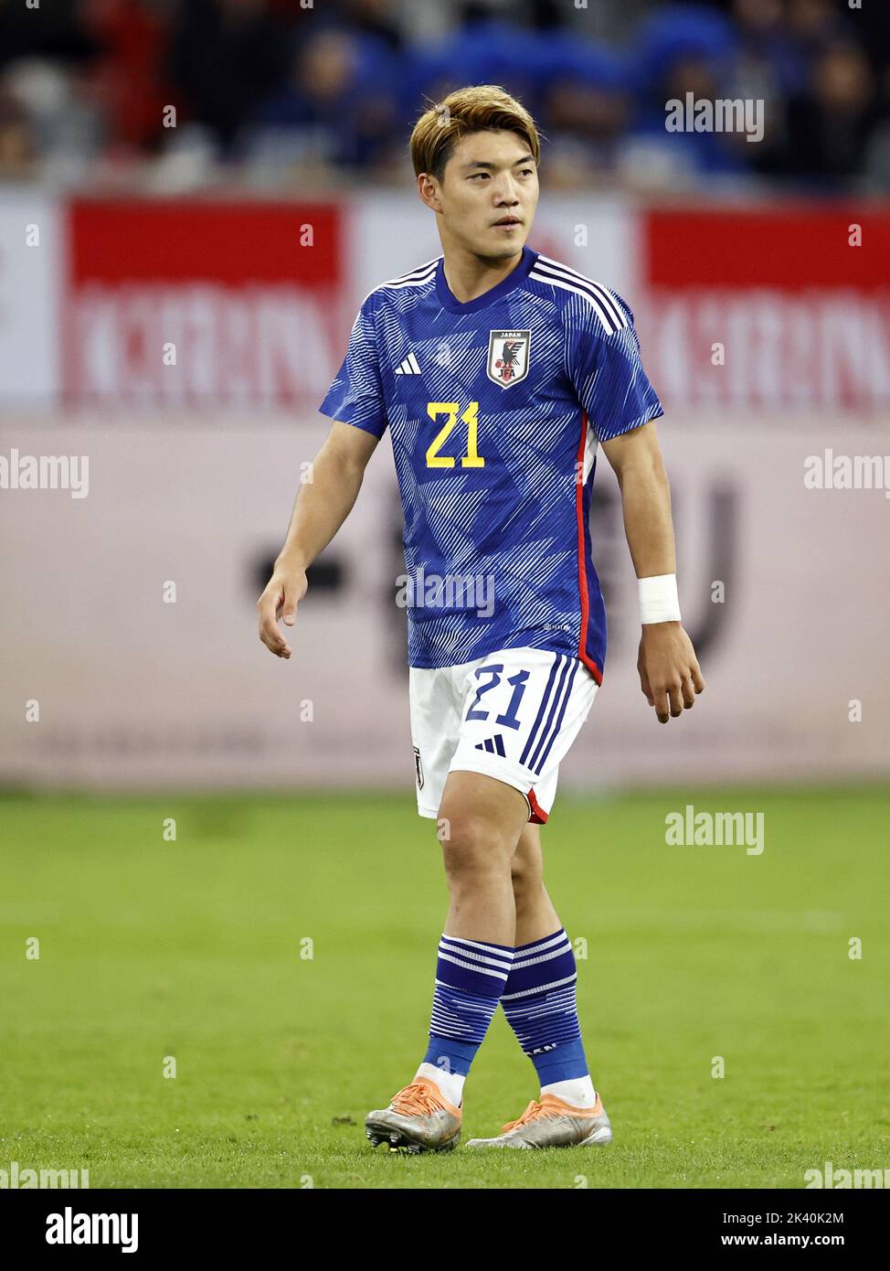 DUSSELDORF - Ritsu Doan of Japan during the international friendly ...