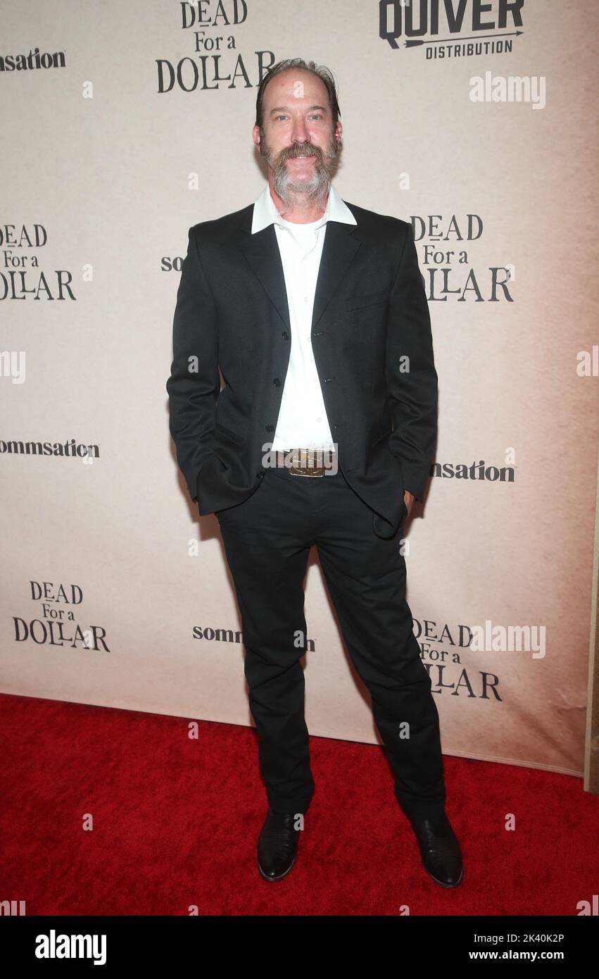 Los Angeles, Ca. 28th Sep, 2022. Scott Peat at the US Premiere of Dead ...