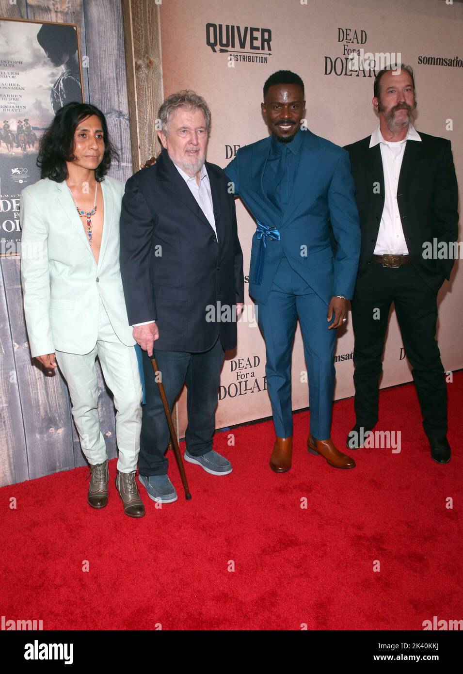 Los Angeles, Ca. 28th Sep, 2022. Luis Chavez, Walter Hill, Warren S.L ...