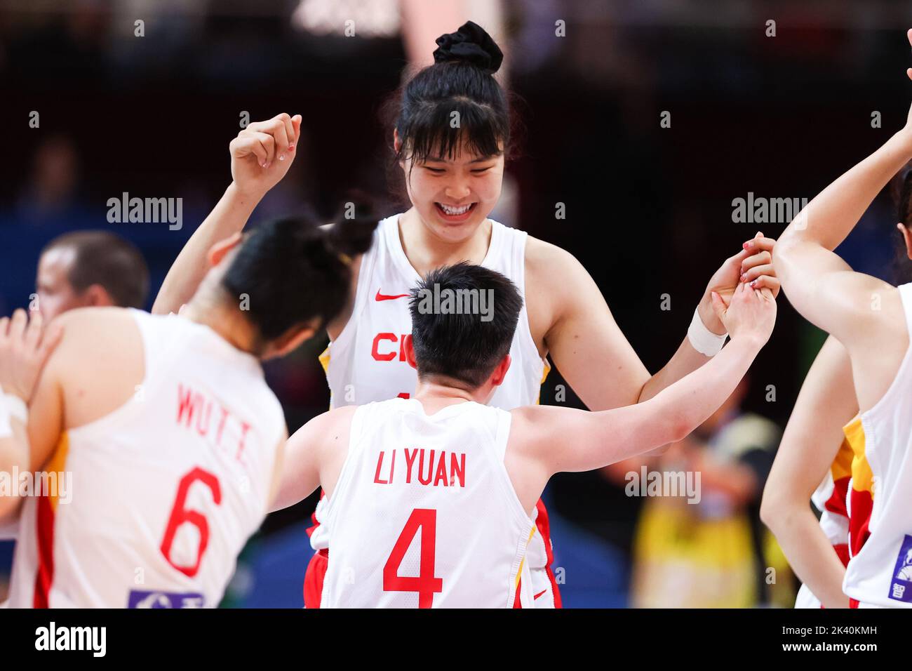 Sydney, Australia, 29 September, 2022. Yueru Li of China celebrates ...