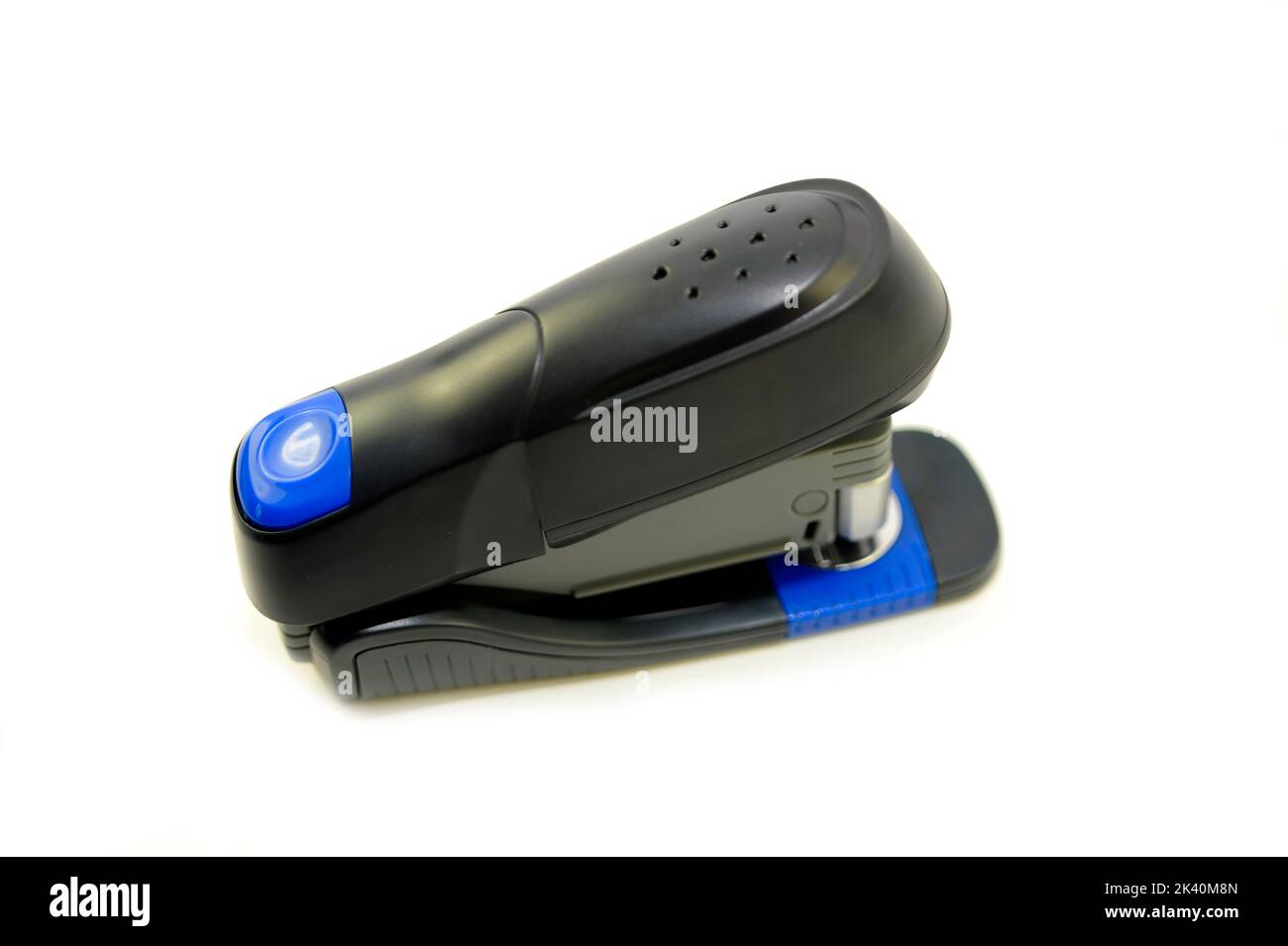 Black professional stapler isolated on white background stock photo ...