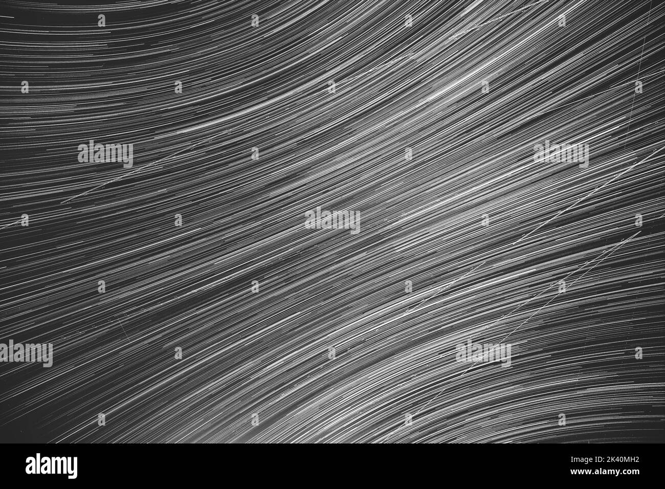 Abstract Bewitching Illusion Of Star Trails. Spin Of Unusual Amazing ...