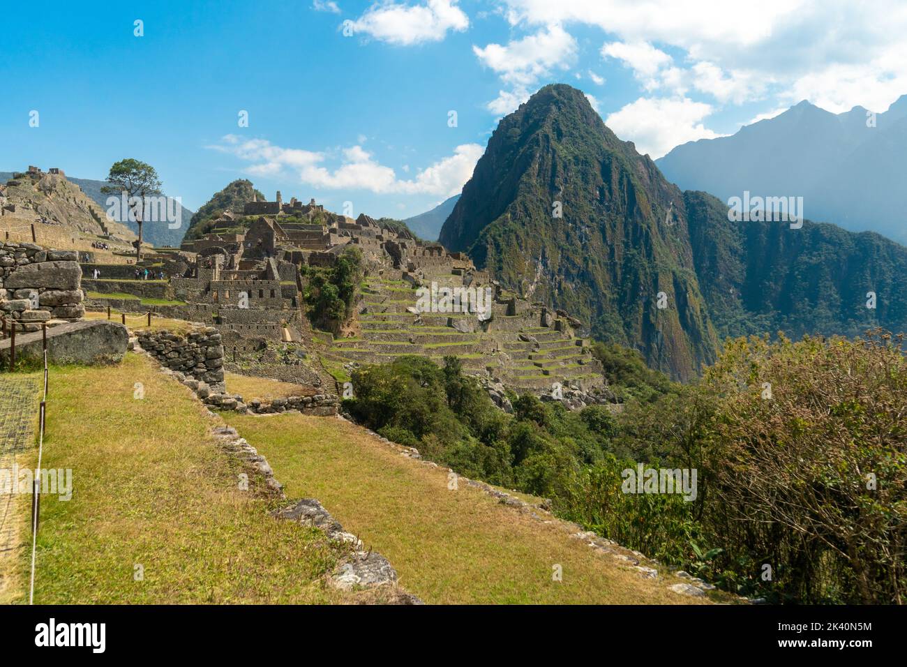 One of the New Seven Wonders of the World: The lost incan city of Machu Picchu, Peru - an UNESCO ...