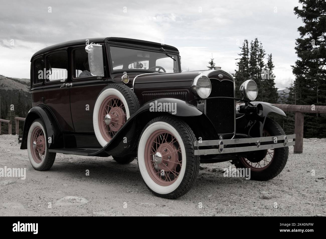 Vintage car stock photo Stock Photo - Alamy