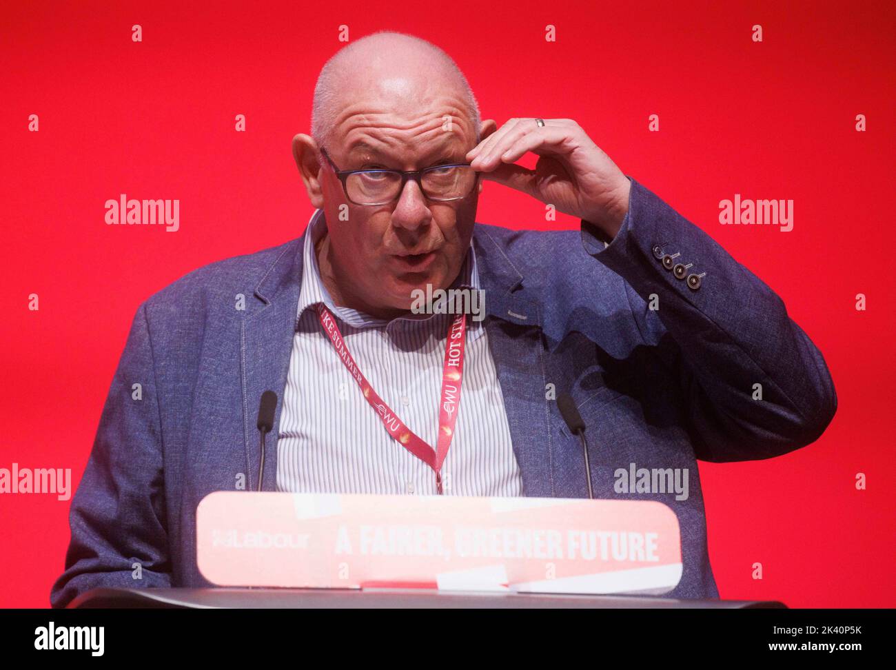 Cwu general secretary dave ward hi-res stock photography and images - Alamy