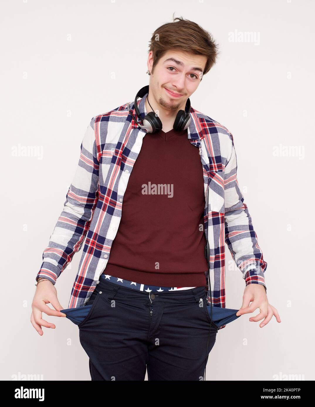 Empty pockets student hi-res stock photography and images - Alamy
