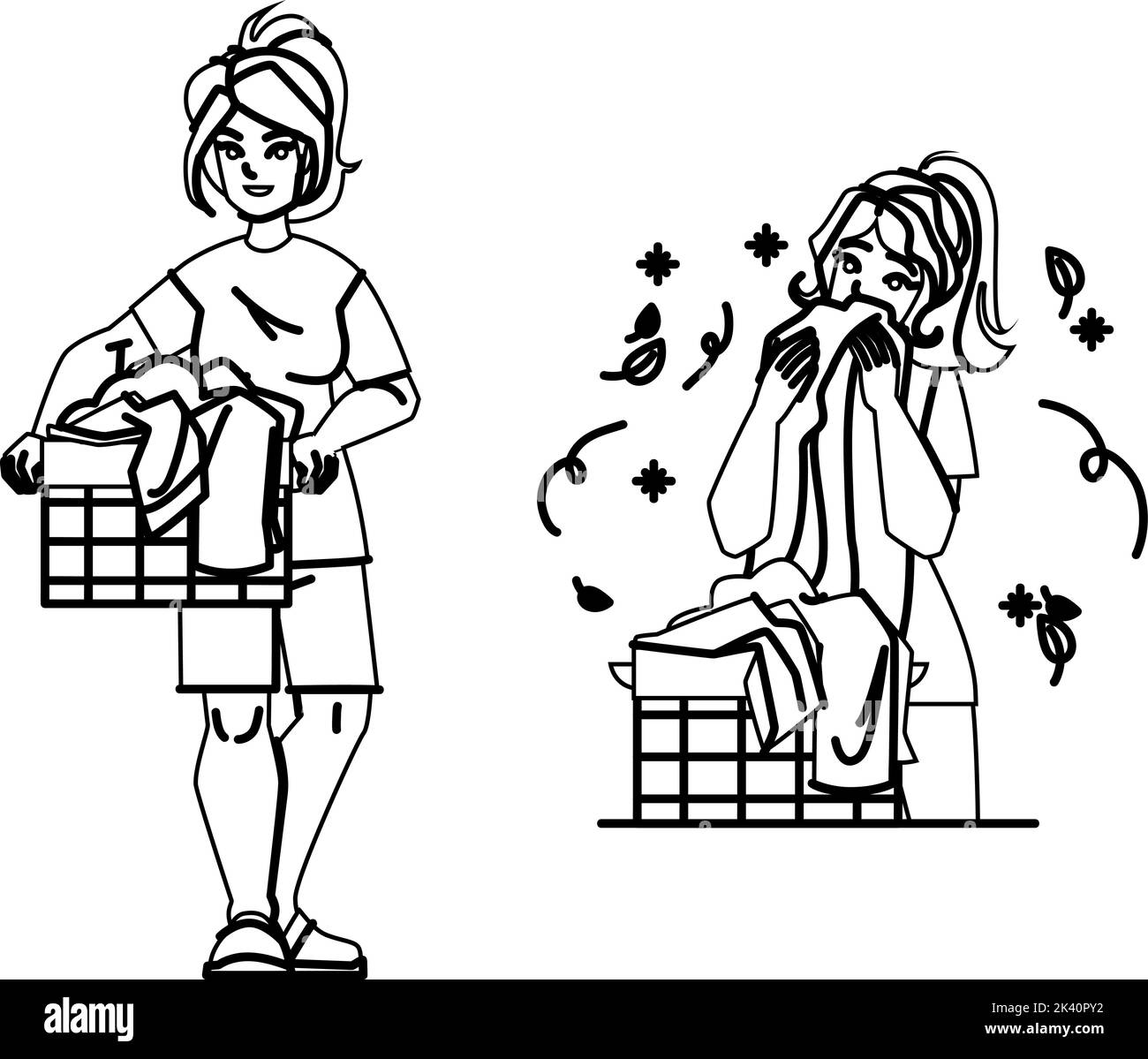 laundry clean woman vector Stock Vector Image & Art - Alamy laundry clean woman vector Stock Vector Image & Art - Alamy