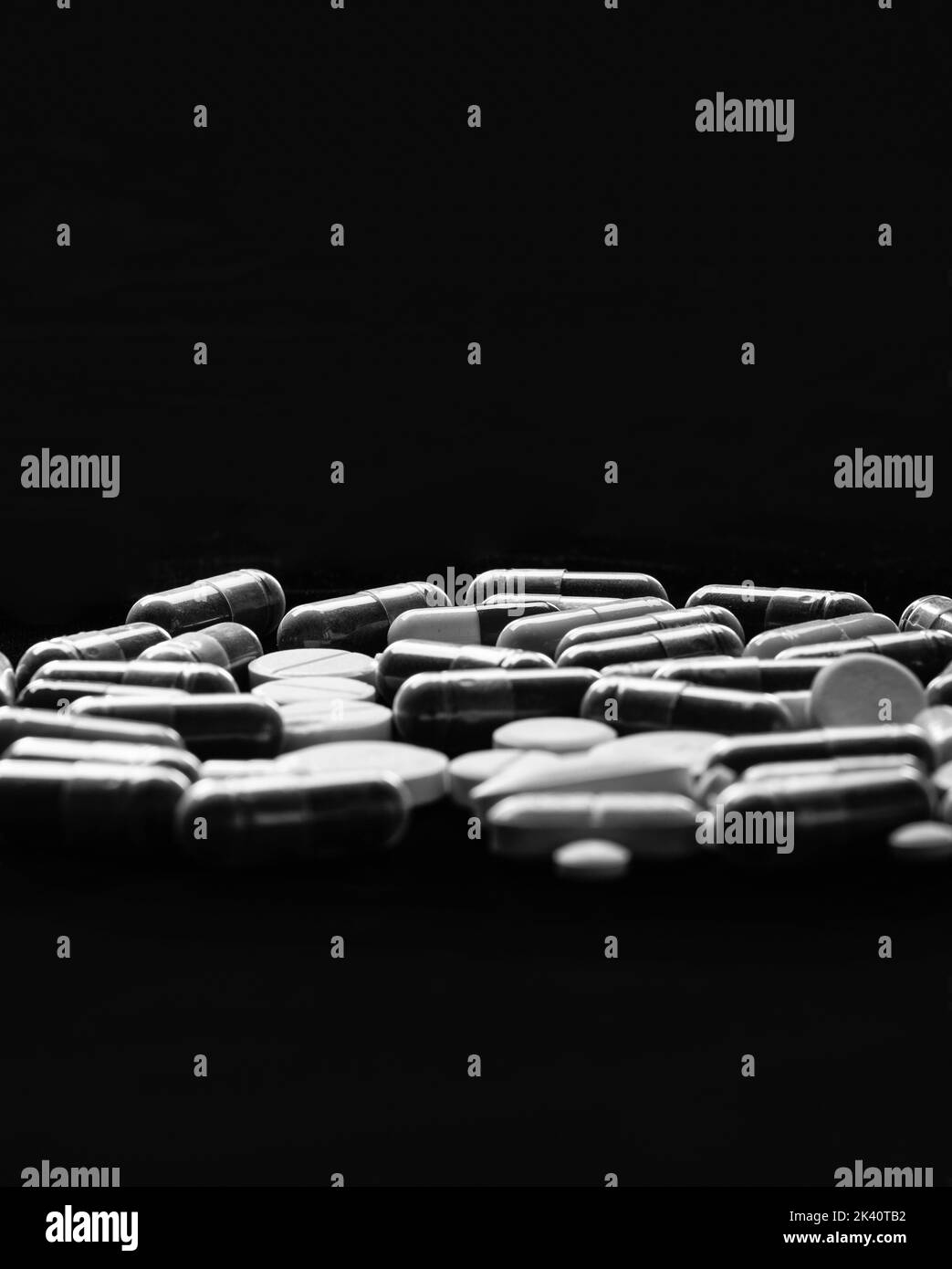 Medicaments. Narcotic medication. Prescription drugs. Tablet ...