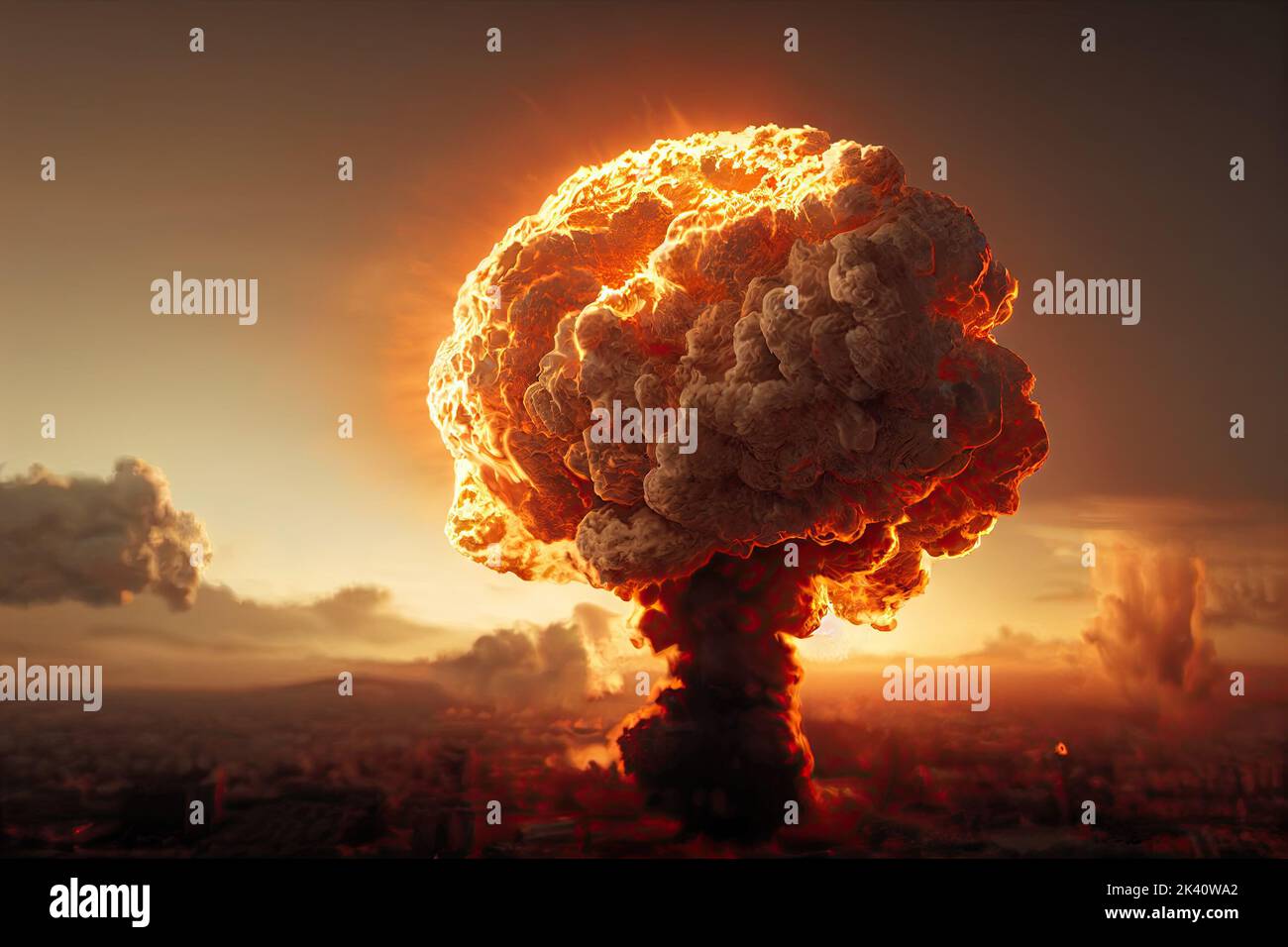 Bomb explosion fire hi-res stock photography and images - Alamy