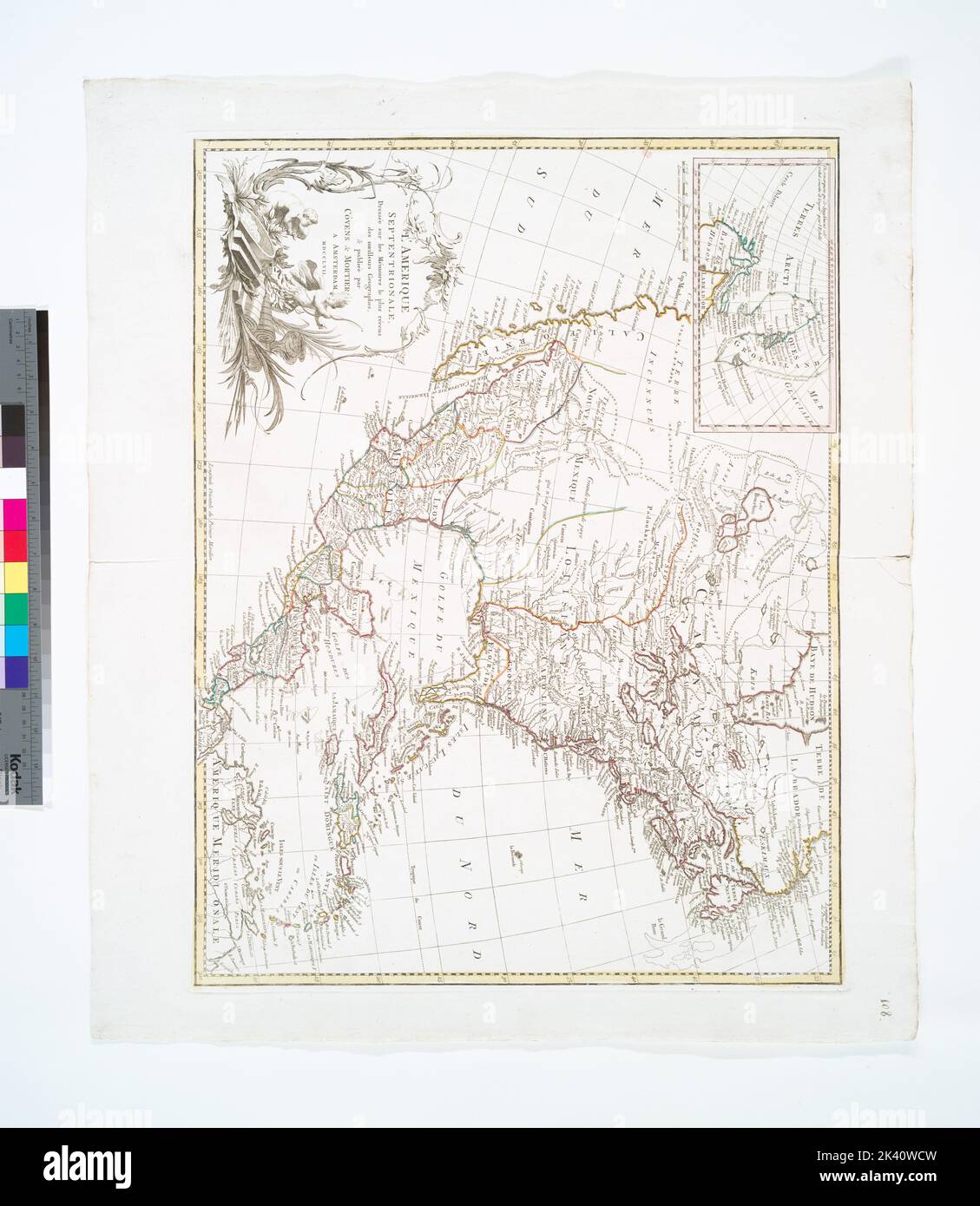 L'Amérique septentrionale Cartographic. Maps. 1757. Lionel Pincus and ...