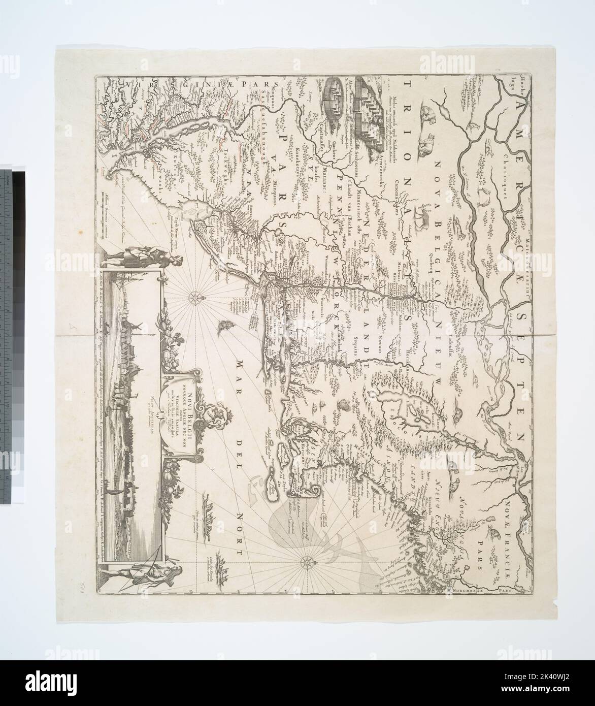 Novi belgii map hi-res stock photography and images - Alamy