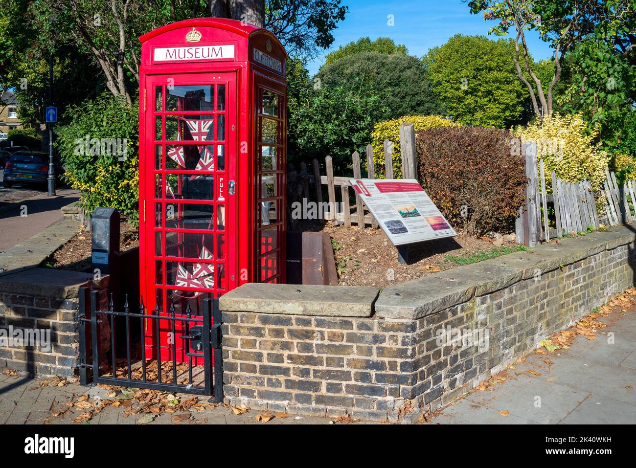 Clifftown Museum, in phone box, one of the world’s smallest museums in ...