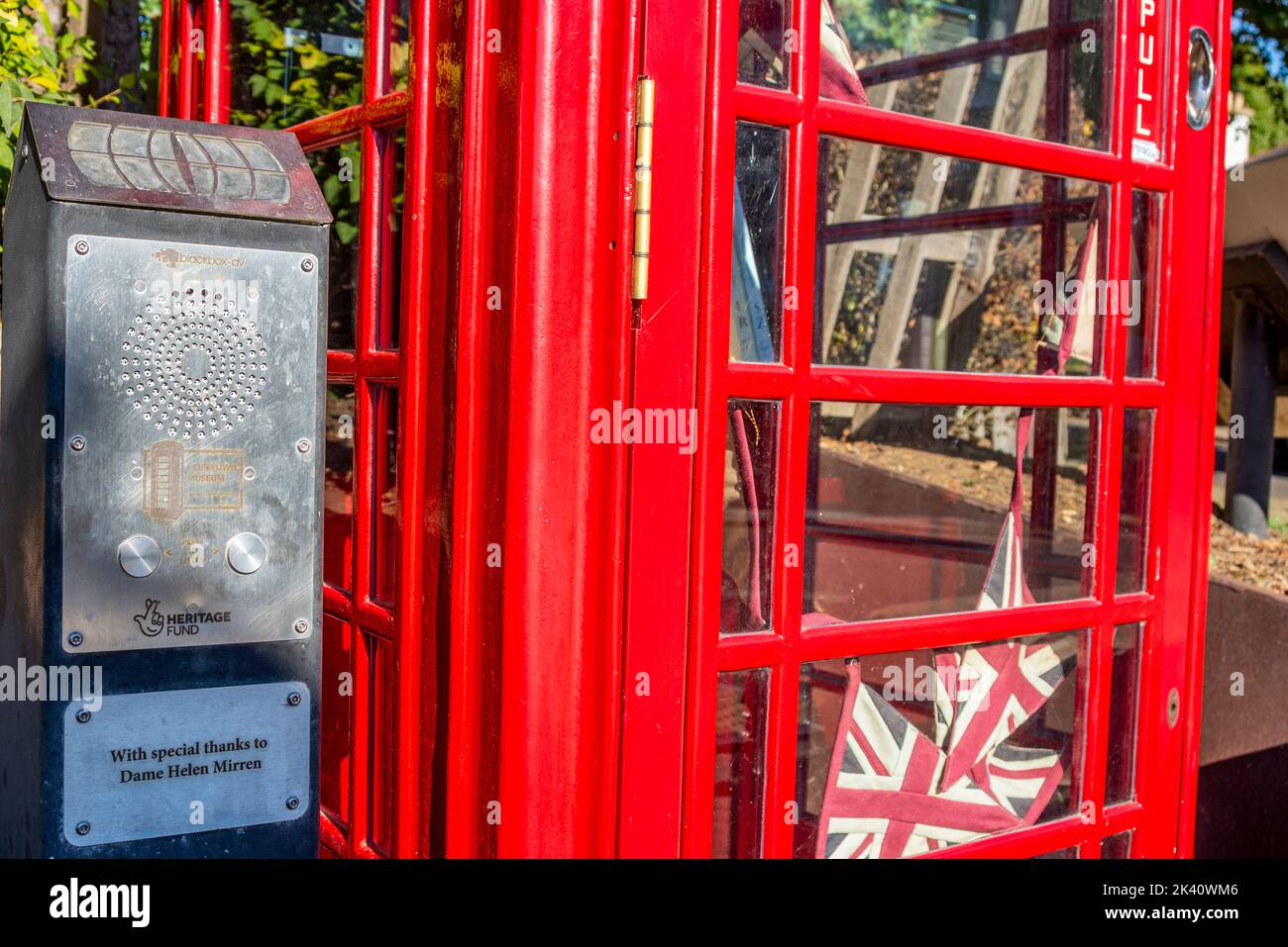 Clifftown Museum, in phone box, one of the world’s smallest museums in ...