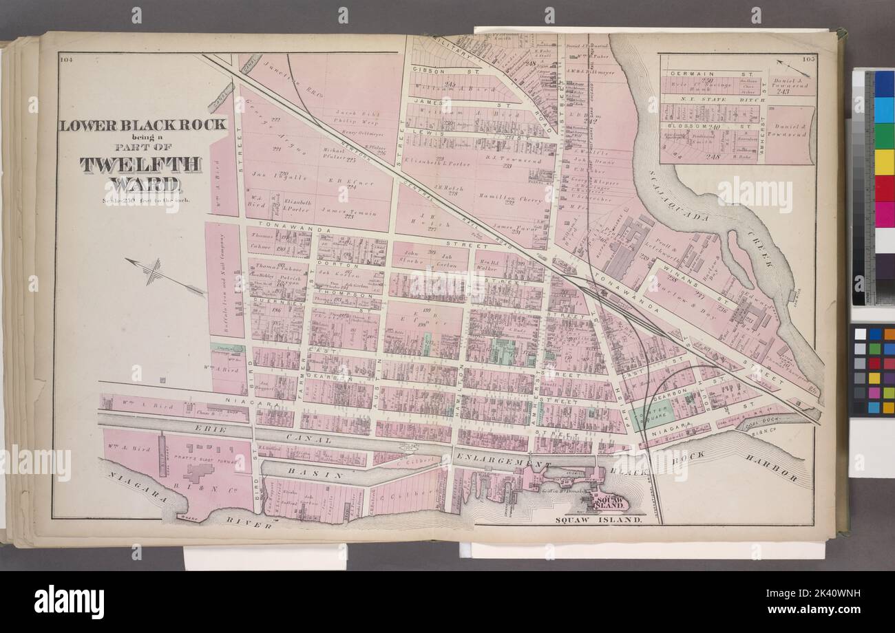 Lower Blackrock being a Part of Twelfth Ward. Cartographic. Maps. 1872 ...