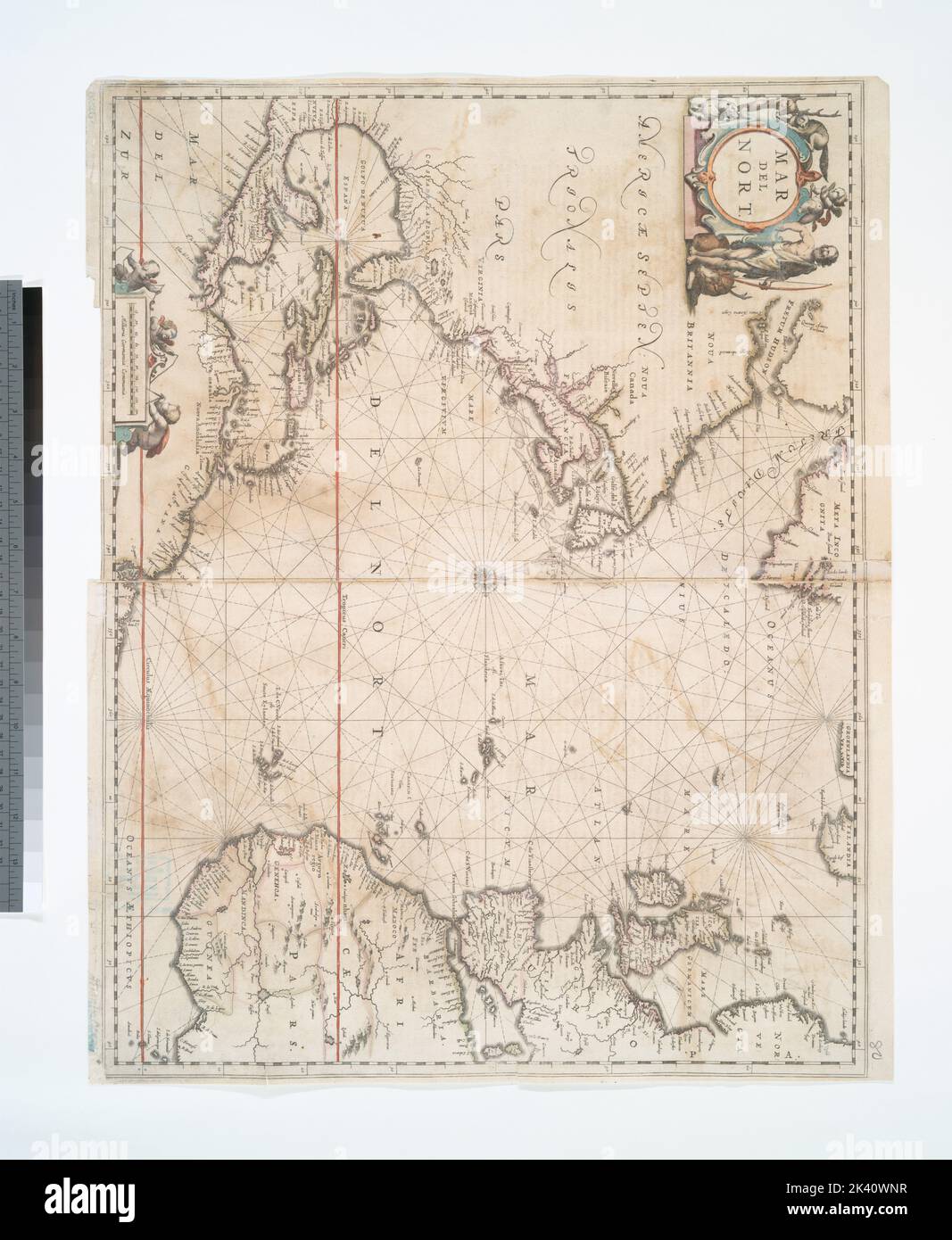Mar del nort Cartographic. Maps. 1658. Lionel Pincus and Princess ...