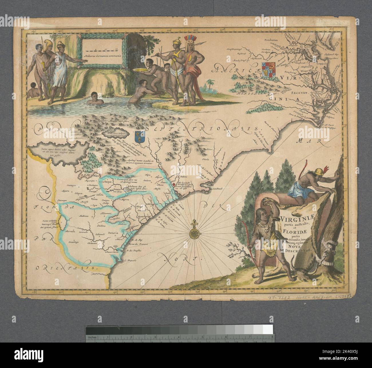 Virginiae partis australis, et Floridae partis orientalis ...