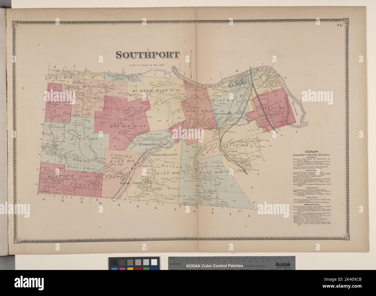 Map of southport hi-res stock photography and images - Alamy