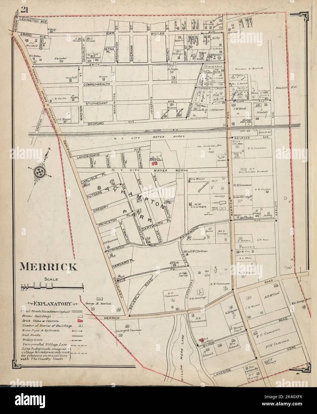 Map of nassau hi-res stock photography and images - Alamy