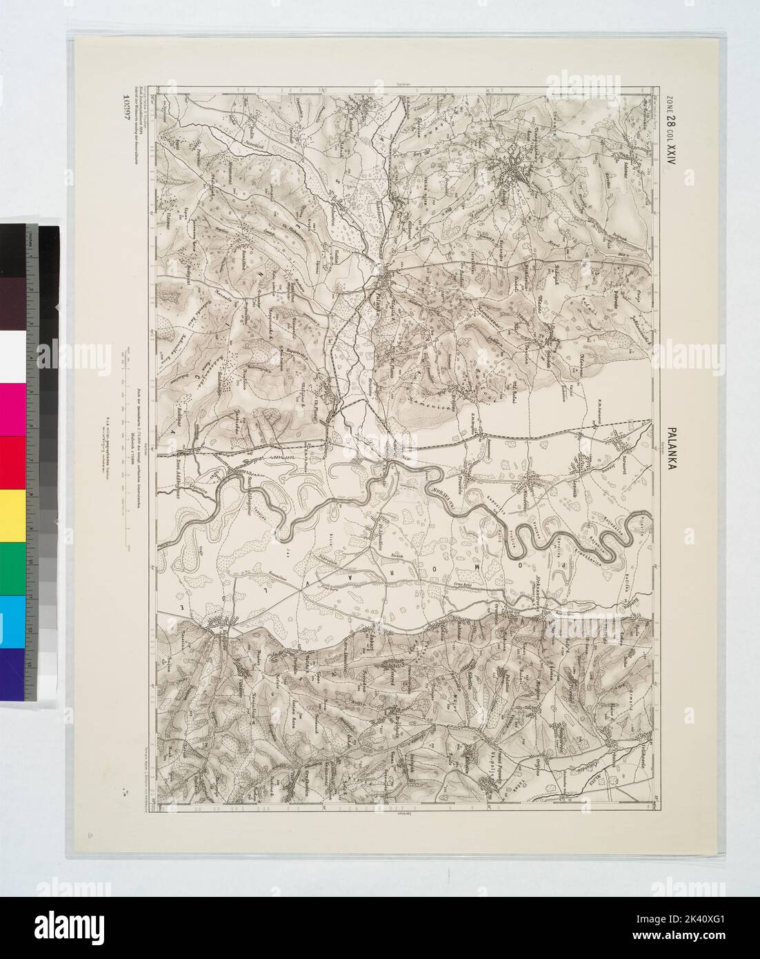 Palanka. Cartographic. Maps, Topographic maps. 1900. Lionel Pincus and ...