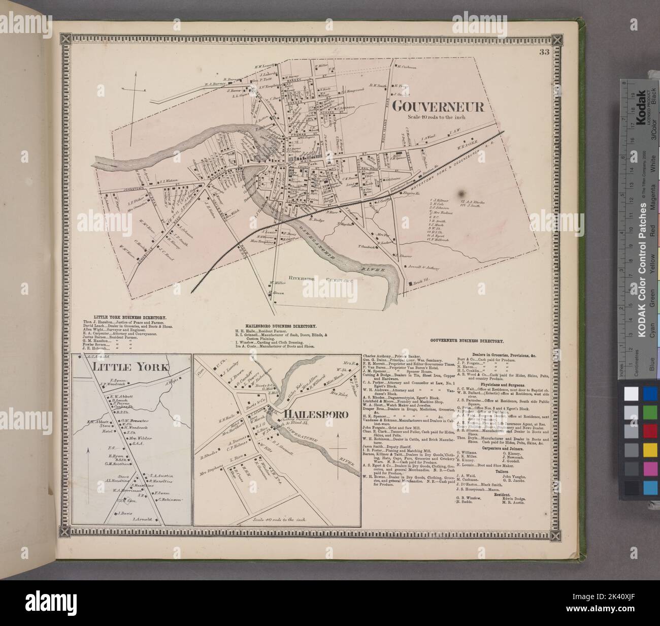 Copper Foundries Map