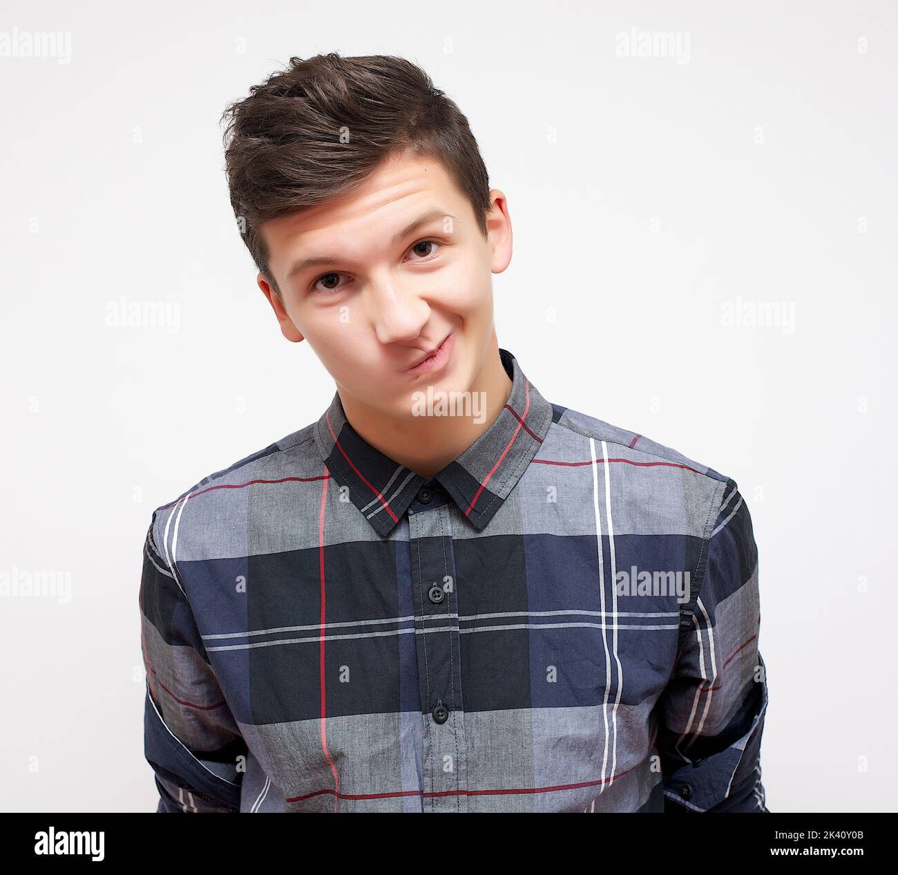 Comical funny face Stock Photo - Alamy