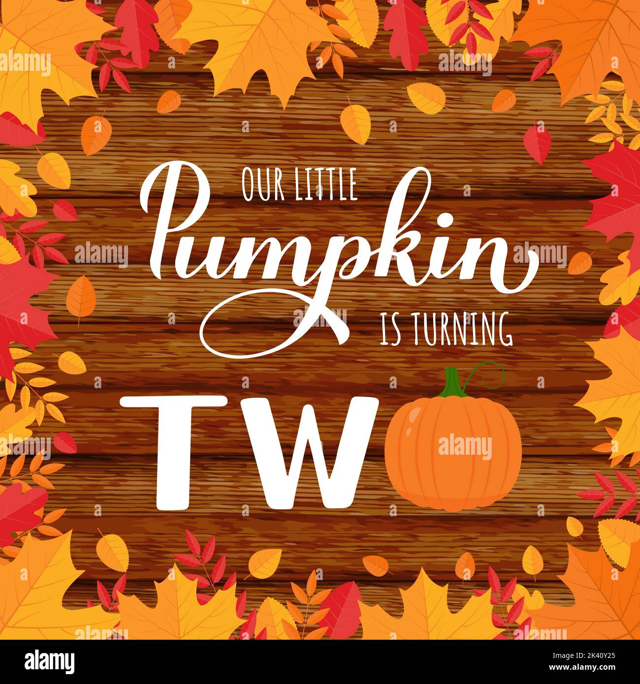 Our little Pumpkin is turning two calligraphy hand lettering on fall ...