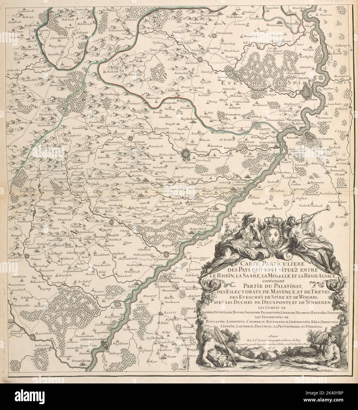 Map of alsace hi-res stock photography and images - Alamy