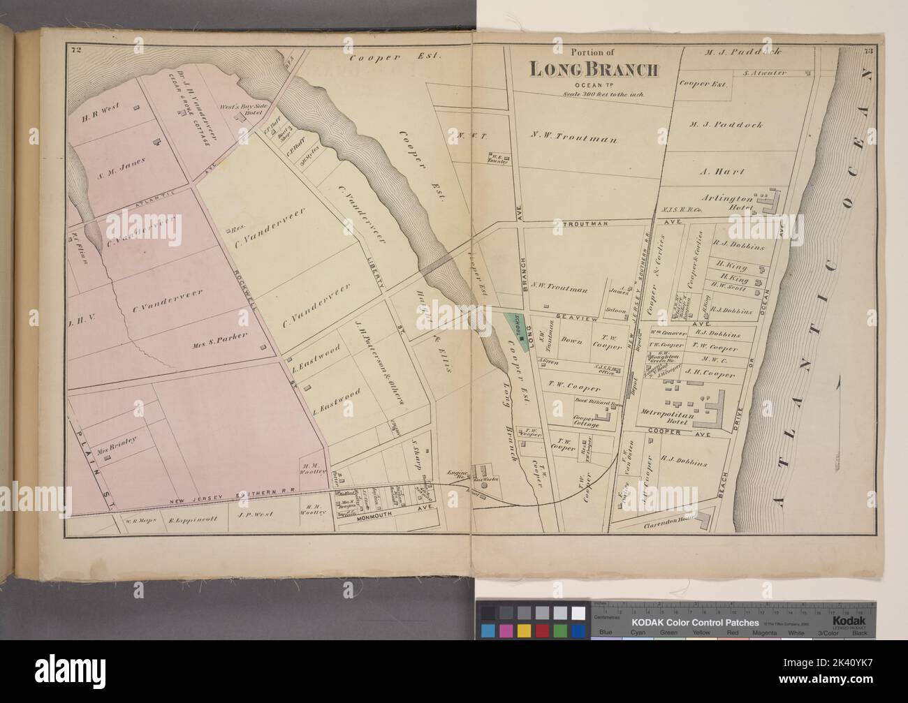 Monmouth county new jersey map hi-res stock photography and images - Alamy