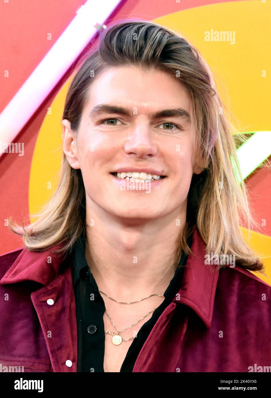 Los Angeles, California, USA 28th September 2022 Actor Zander Hodgson ...