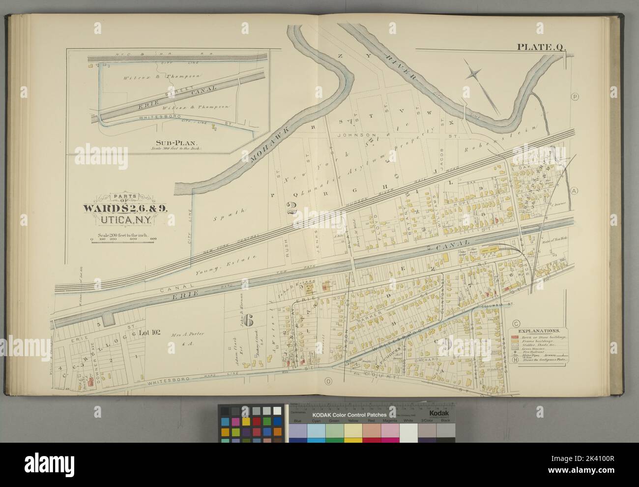 Parts of Wards 2. 6. & 9. Cartographic. Atlases, Maps. 1883. Lionel ...