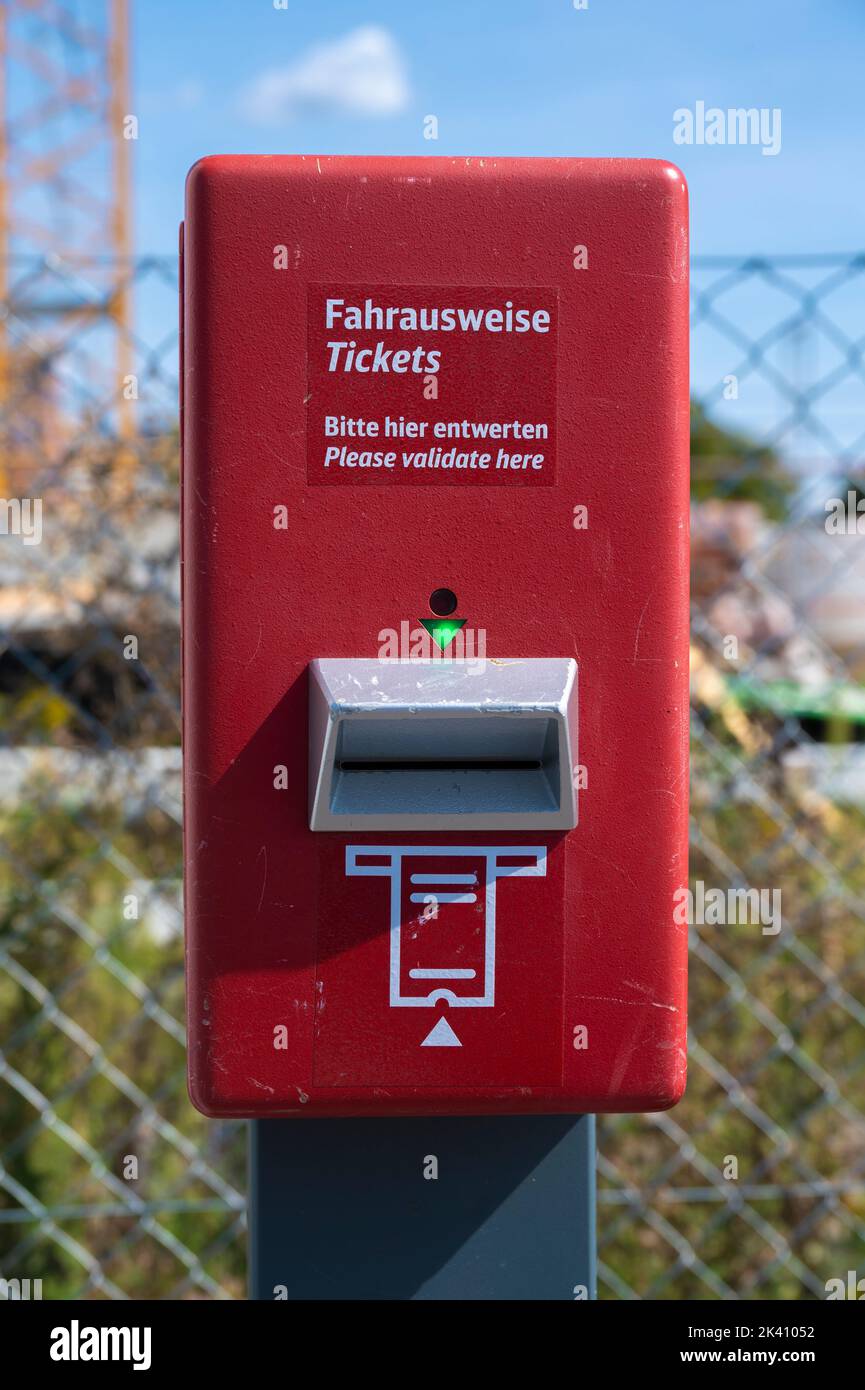 Passenger rail tickets machine hi-res stock photography and images - Alamy