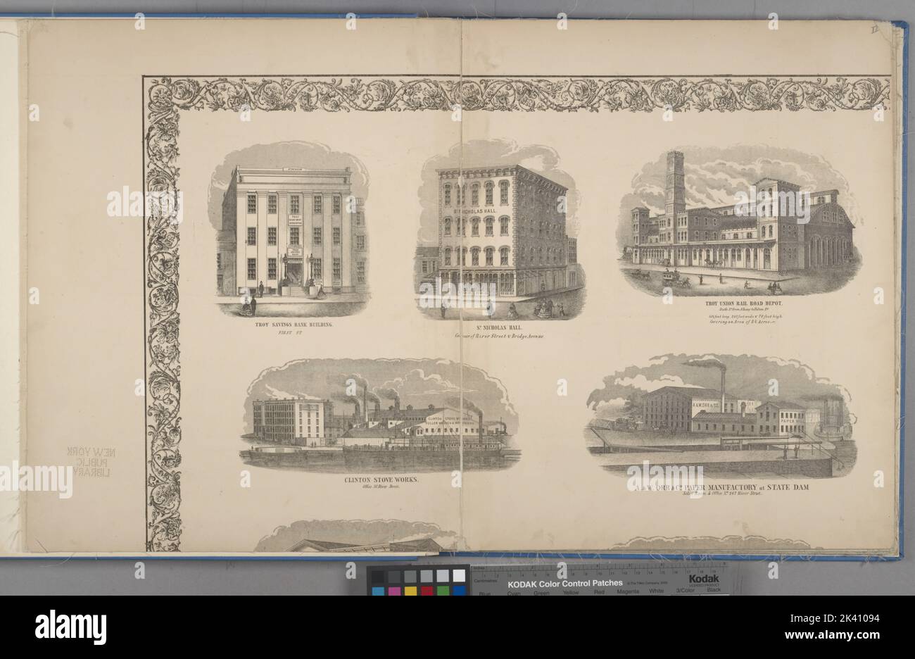 Troy Savings Bank Building. First St. ; Clinton Stove Works. Office 311 ...