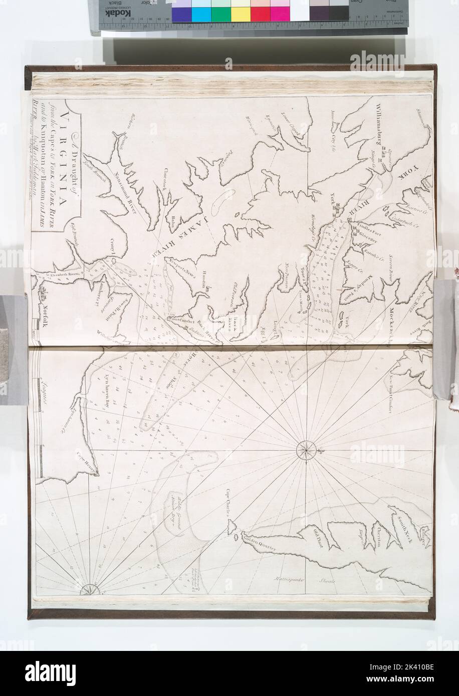 A draught of Virginia from the Capes to York in York River ...