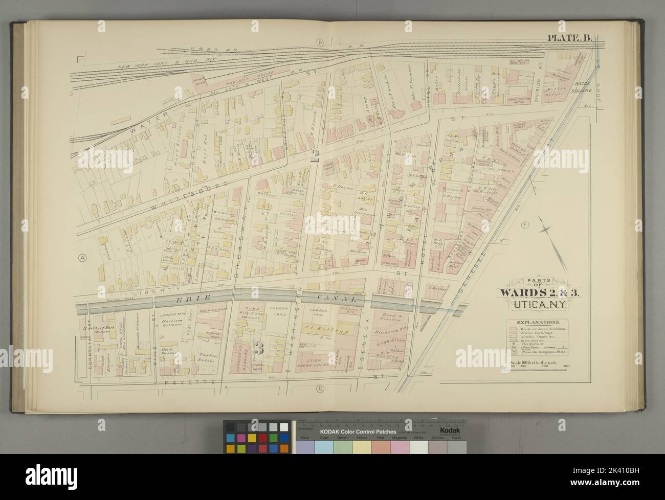 Parts of Wards 2. & 3. Cartographic. Atlases, Maps. 1883. Lionel Pincus ...