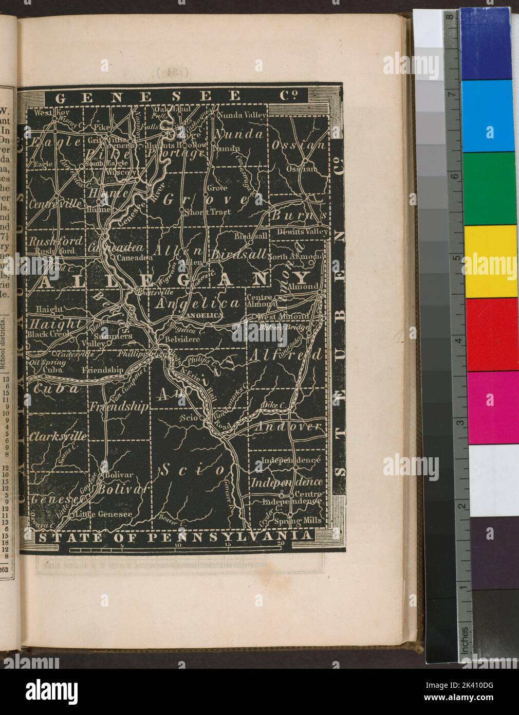 Allegany County. Cartographic. Atlases, Maps. 1838. Lionel Pincus and ...