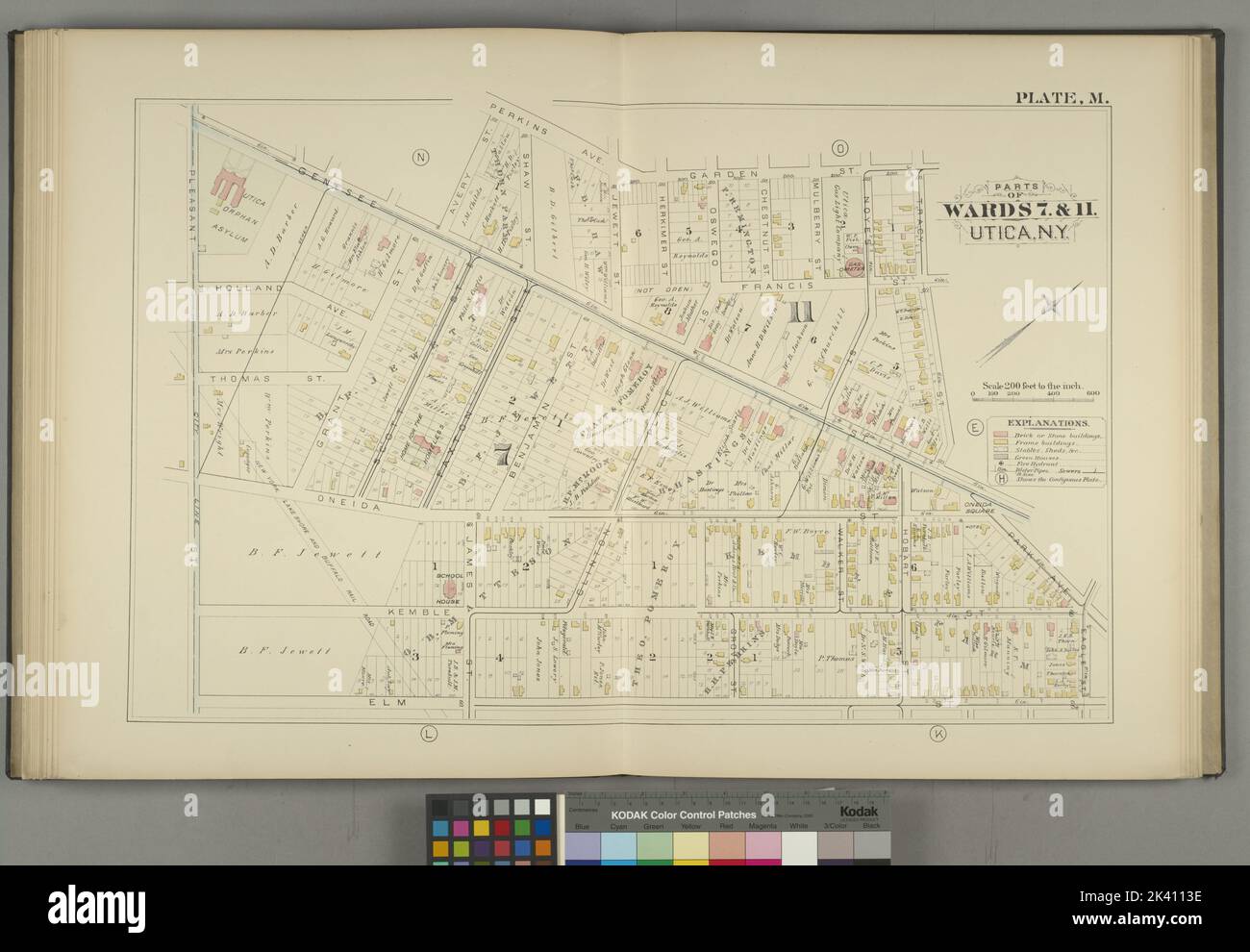 Parts of Wards 7. & 11. Cartographic. Atlases, Maps. 1883. Lionel ...