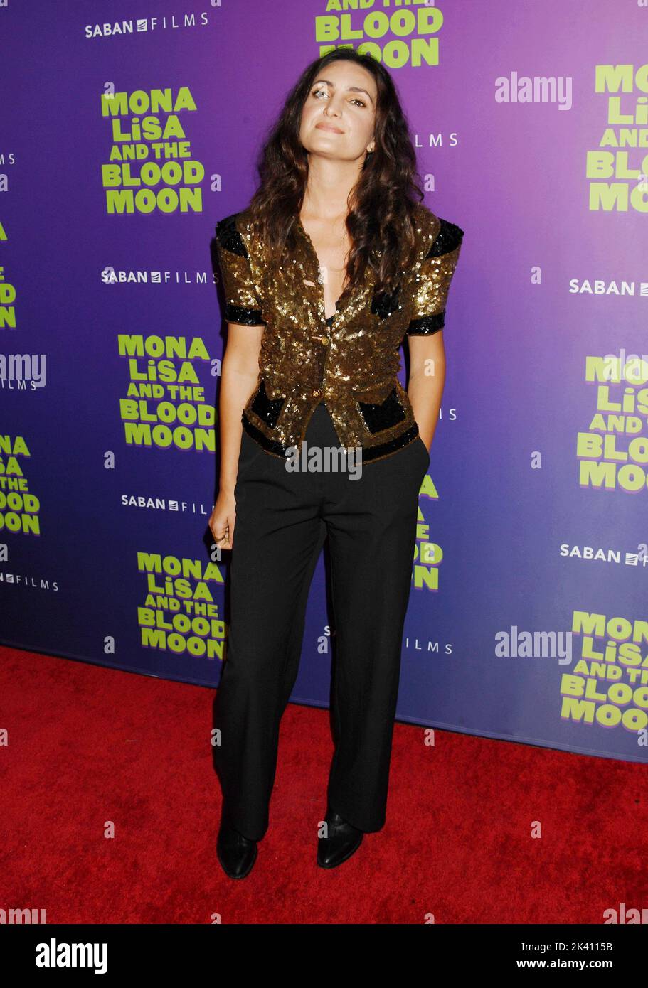 HOLLYWOOD, CA - SEPTEMBER 28: Natalie O'Brien attends the Los Angeles ...