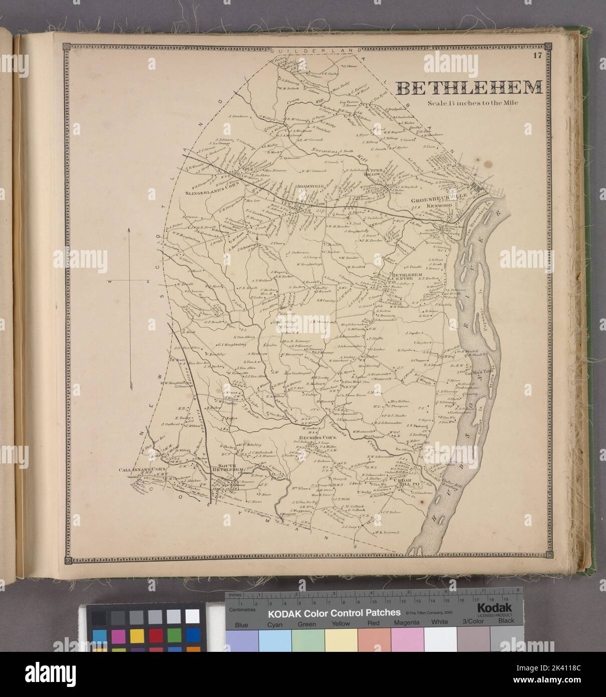 Bethlehem map hi-res stock photography and images - Alamy