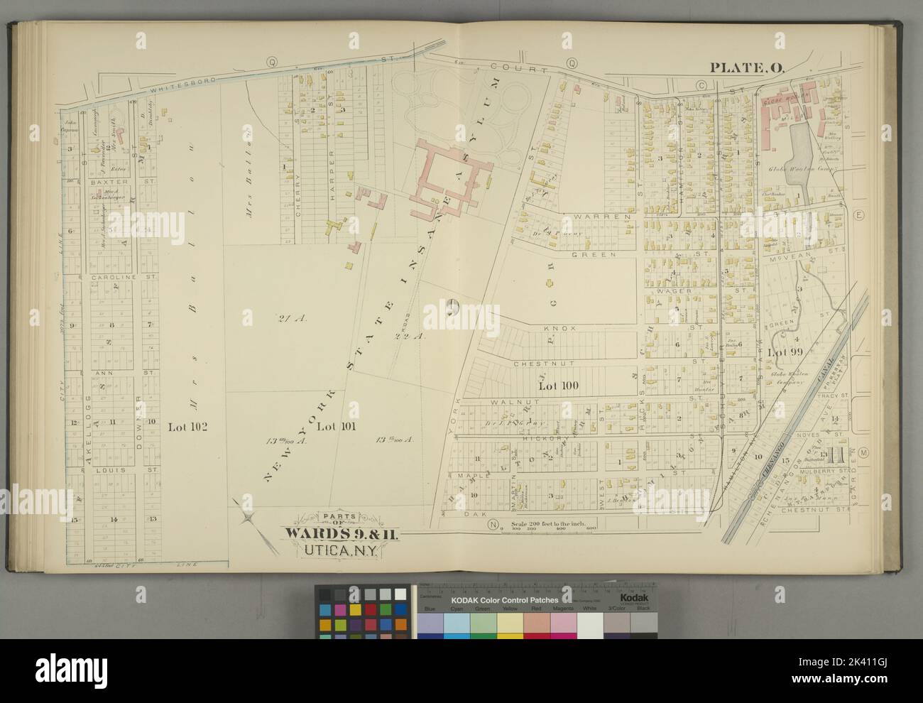 Parts of Wards 9. & 11. Cartographic. Atlases, Maps. 1883. Lionel ...