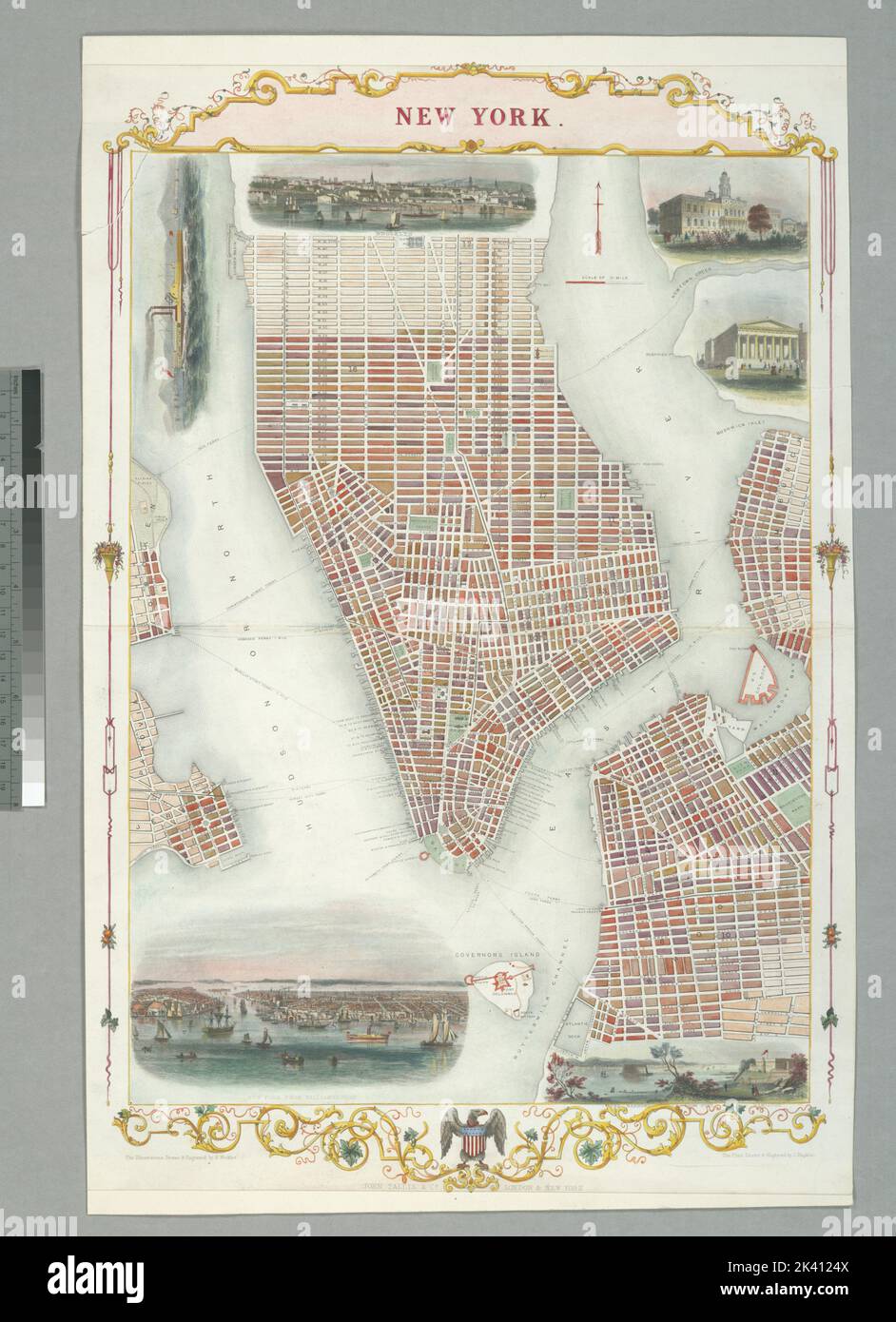 New York Cartographic. Maps. 1850. Lionel Pincus and Princess Firyal ...