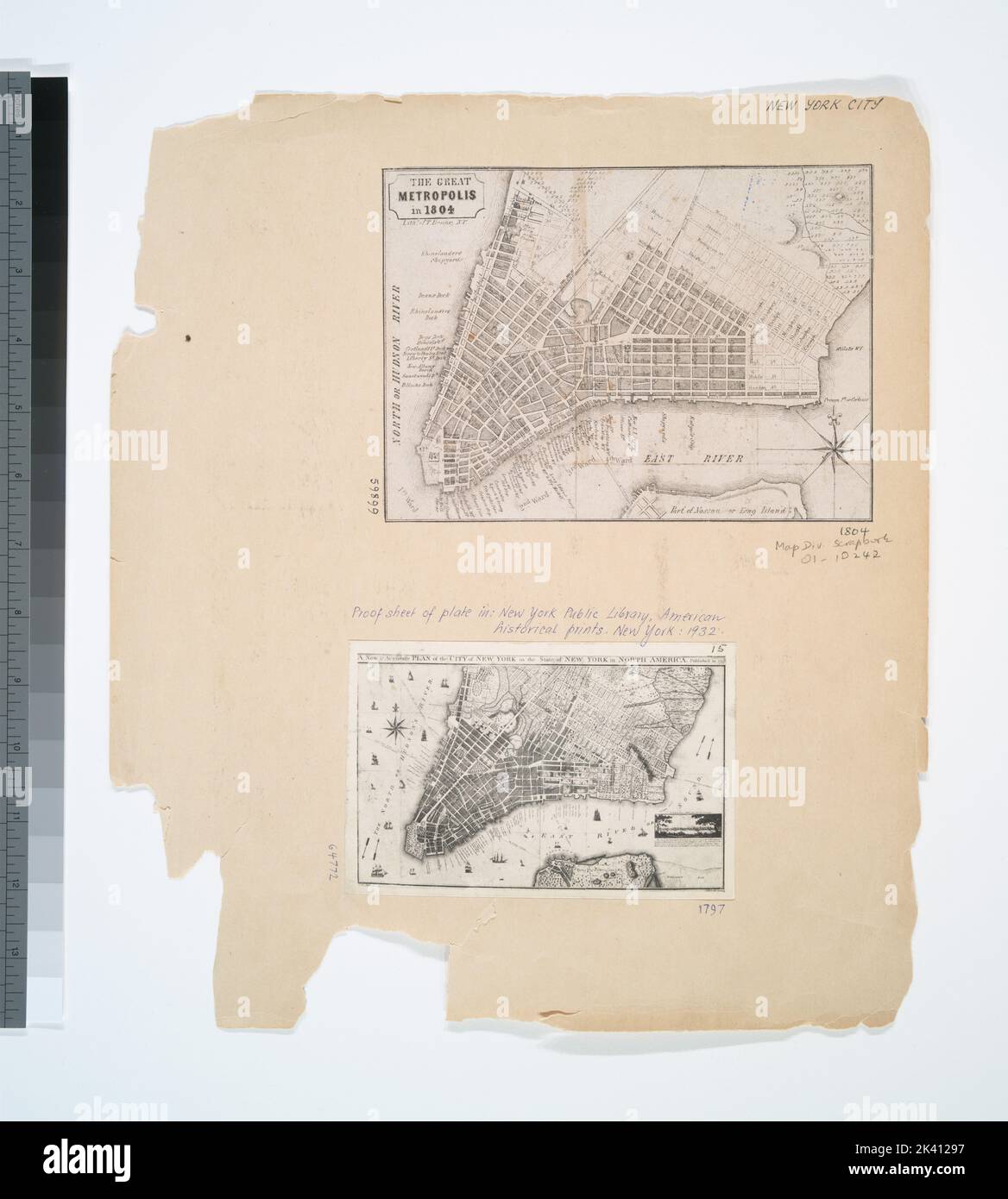 The Great metropolis in 1804. Cartographic. Maps. 1851. Lionel Pincus ...
