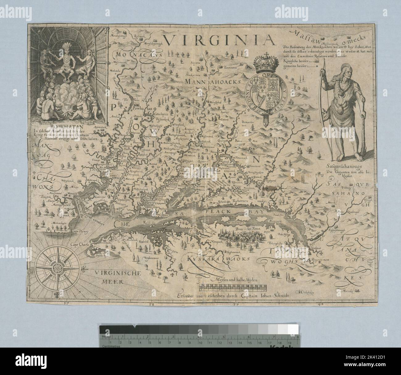 Virginia Cartographic. Maps. 1628. Lionel Pincus and Princess Firyal ...