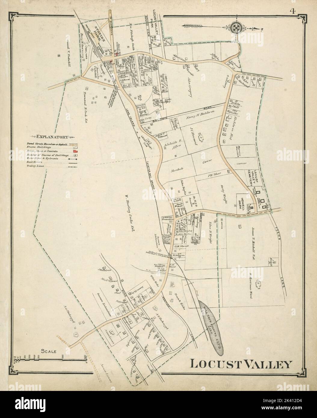 Locust Valley Cartographic. Atlases, Maps. 1914. Lionel Pincus and ...
